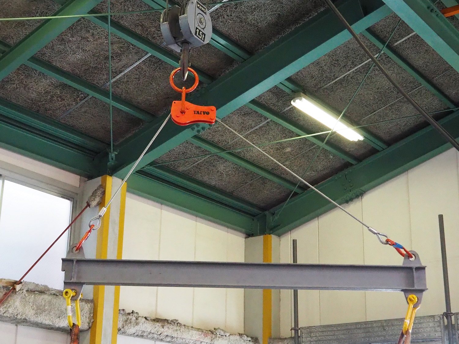 偏荷重吊りが簡単に！ワイヤバランサーの使い方 | 吊り具ブログ「吊るのひと声！」 | 大洋製器工業株式会社